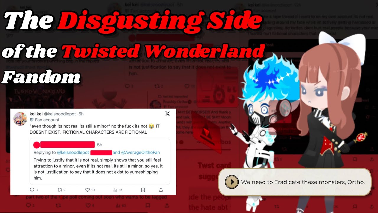 The Disgusting side of the TWST Fandom // Rant