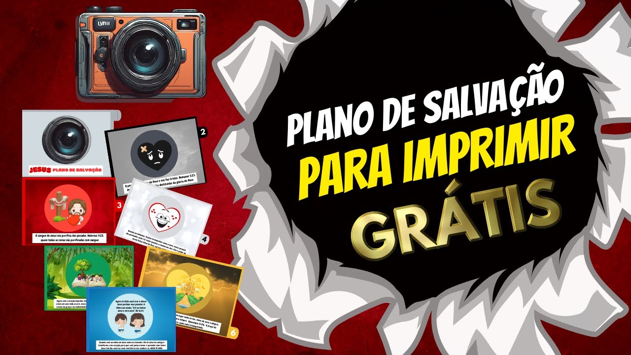 Plano de Salvação para Imprimir em PDF | Evangelize Já