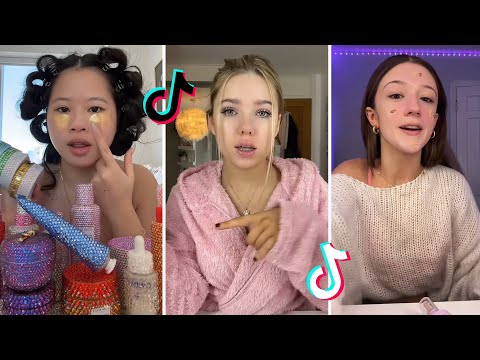 Makeup Tutorial Tiktok Compilation - GRWM  ( Get Ready With Me ) ❤️(Skincare, Makeup, Outfits) 1187????