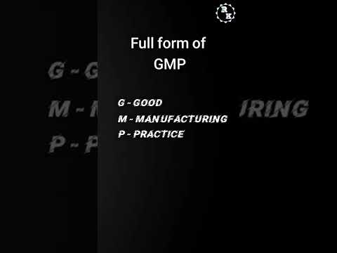 Full form of GMP | GMP | full form | #shorts #gk #fullform #gmp