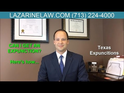 Expunction Texas | Houston Expungement Lawyer | Cost & Timeline