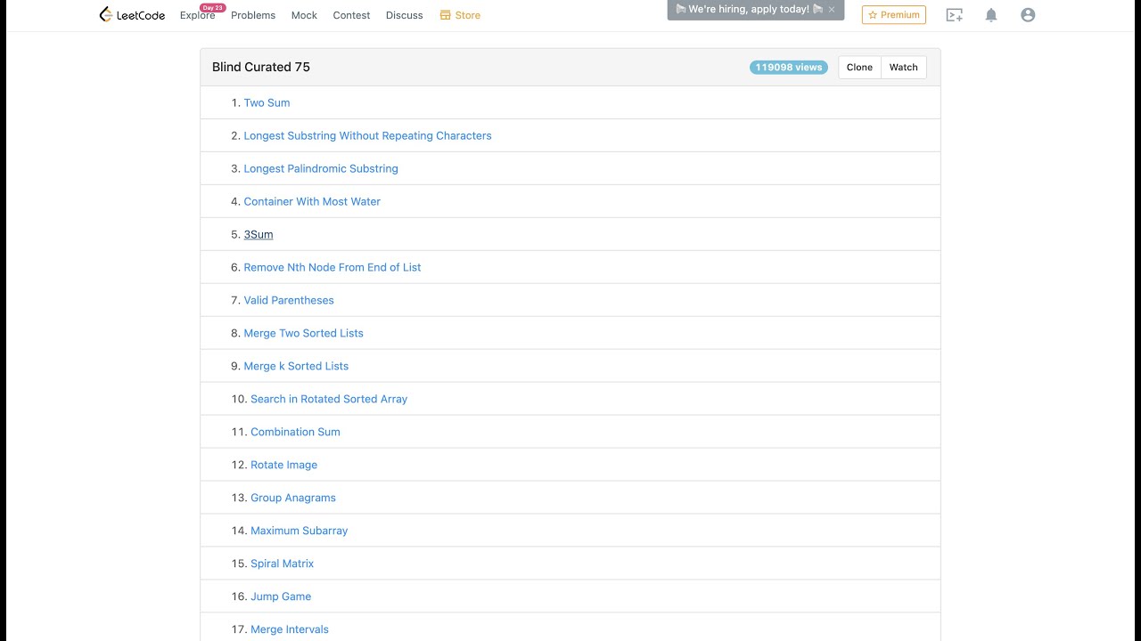 15 Days Of Leetcode: Day 1