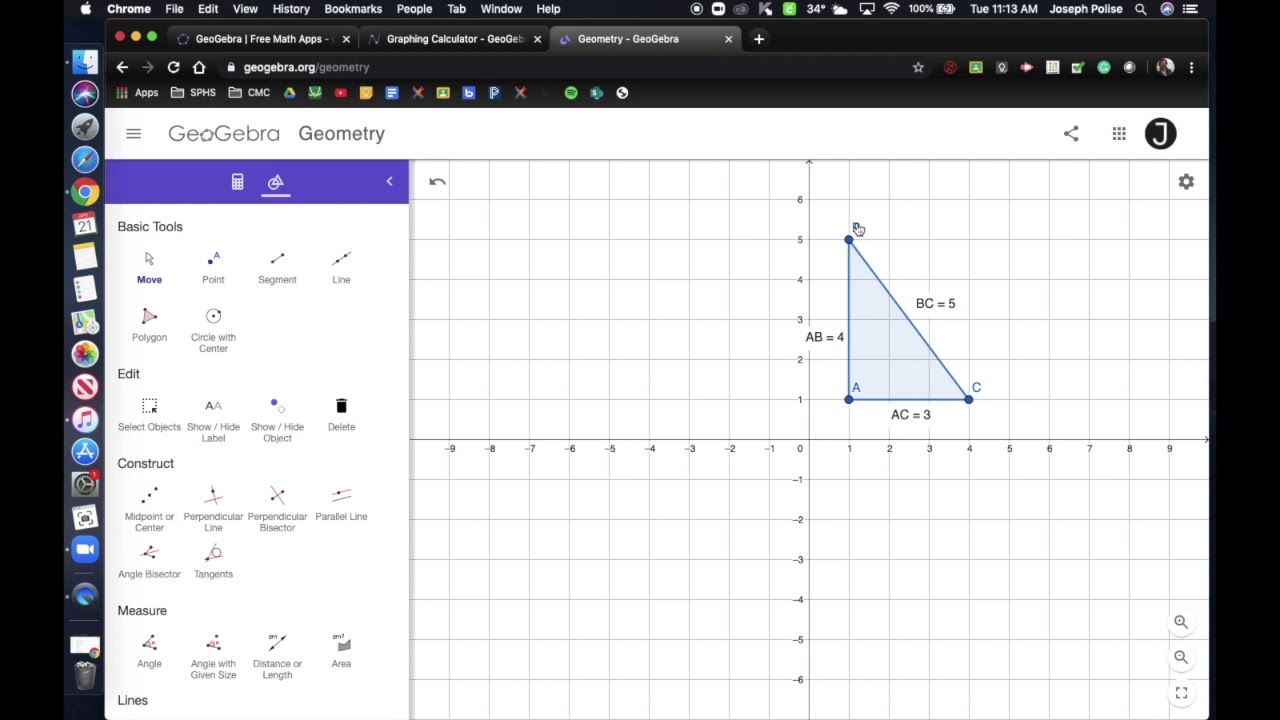 GEOGEBRA - ASSIGNMENT 1