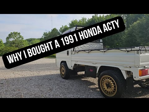 5 Reasons the 1991 Honda Acty Kei Truck Is the Best Tiny Truck You Can Buy!