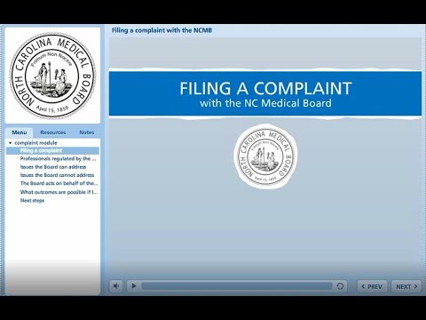 Filing a Complaint with the NCMB (captioned)