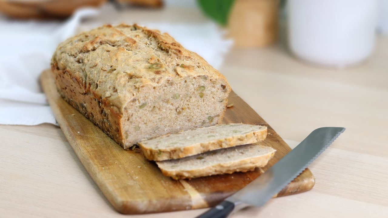 Sunflower Bread - Easy, Healthy Sunflower Seed Bread German Style - Beginner Friendly