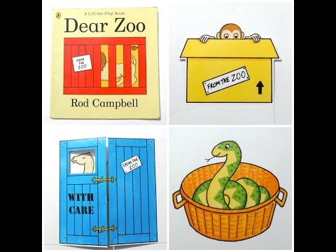 Dear Zoo - Read Aloud with animal sound effects! & QUIZ!!!