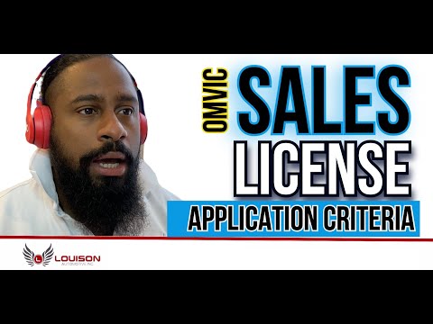 Can I get an OMVIC Salesperson License if I have bad credit?