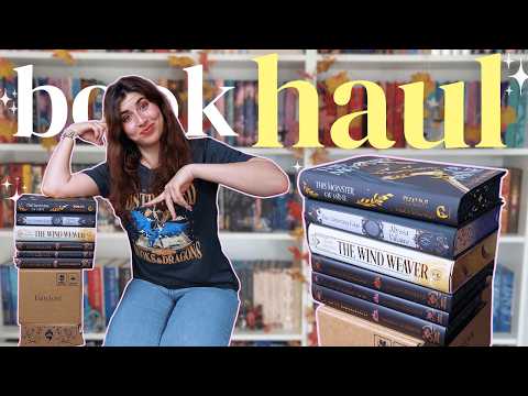 Book Haul | 🧚♀️Fairyloot Combo box, Romantasy Box April The Wind Weaver, Fairyloot Powerless series