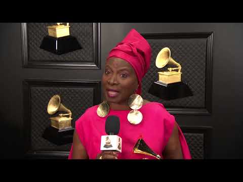 ANGELIQUE KIDJO One-On-One Interview | 2022 GRAMMYs