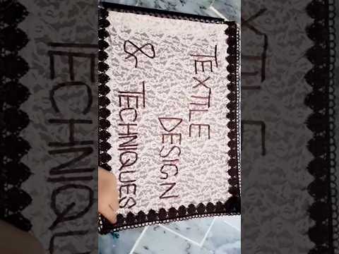 textile design and technique 👍😁🔚#shortsviral #shortsvideo #trending #trending #short #files #easy