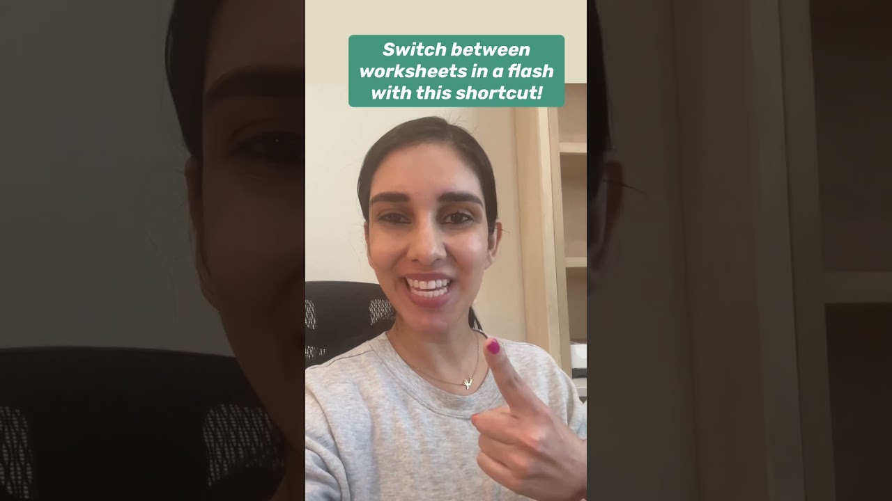 How to switch between excel worksheets with the Ctrl Tab shortcut. #workhacks #corporate #accounting