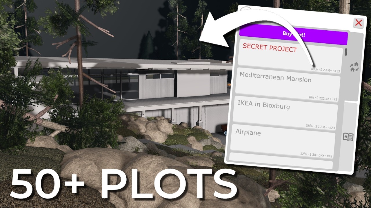 showing ALL of my builds in bloxburg... (2025)