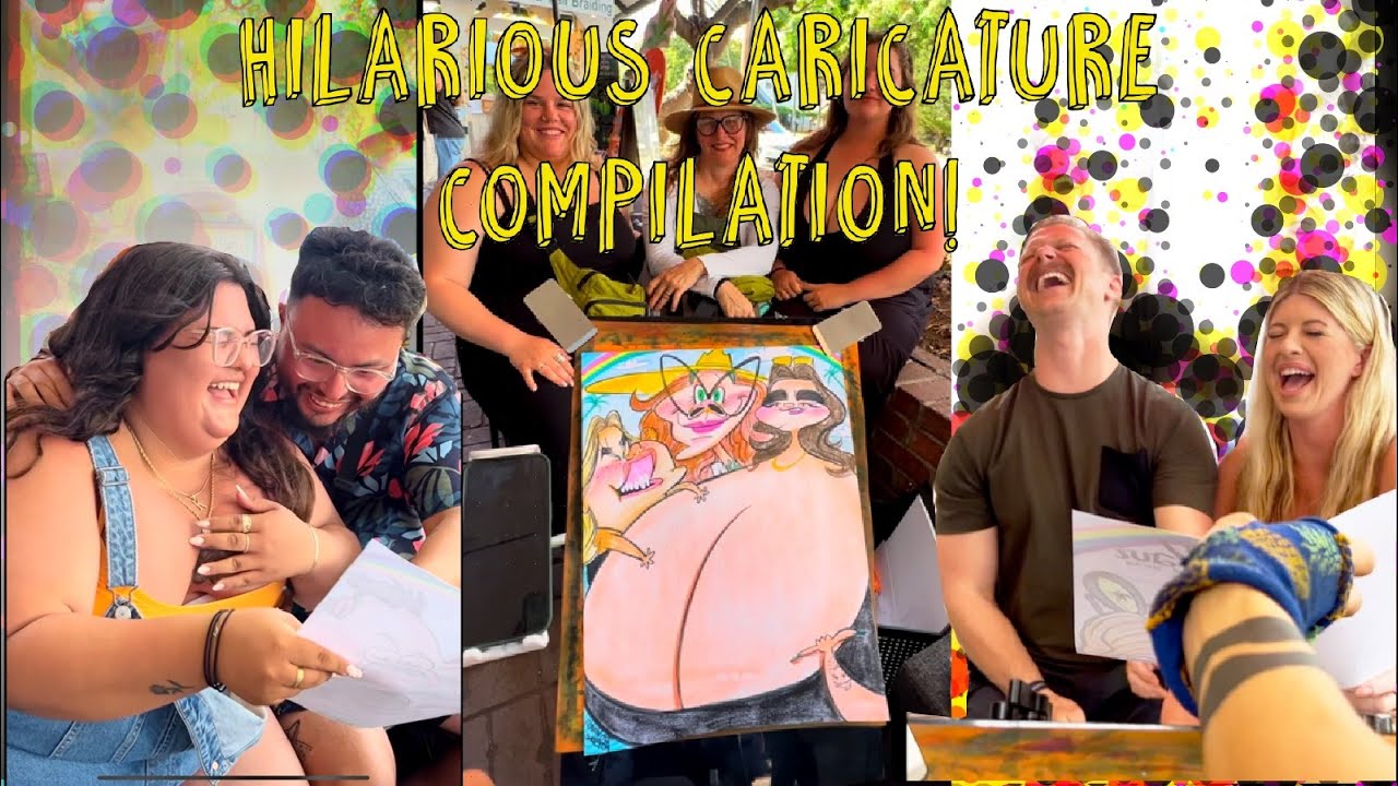 Hilarious caricature compilation