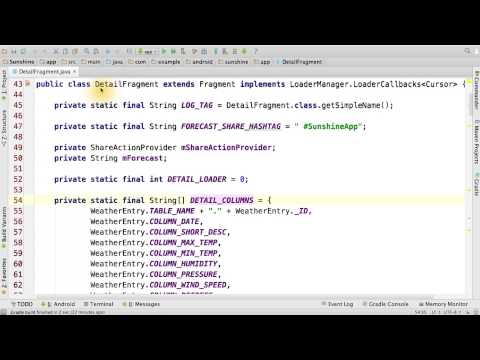 Learn Coding the Details Screen Developing Android Apps - Mind Luster
