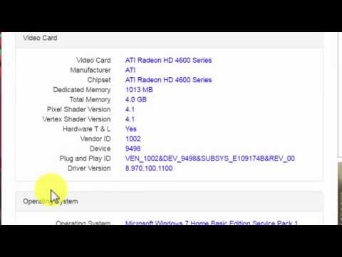How To Check PC/LapTop Specs Online