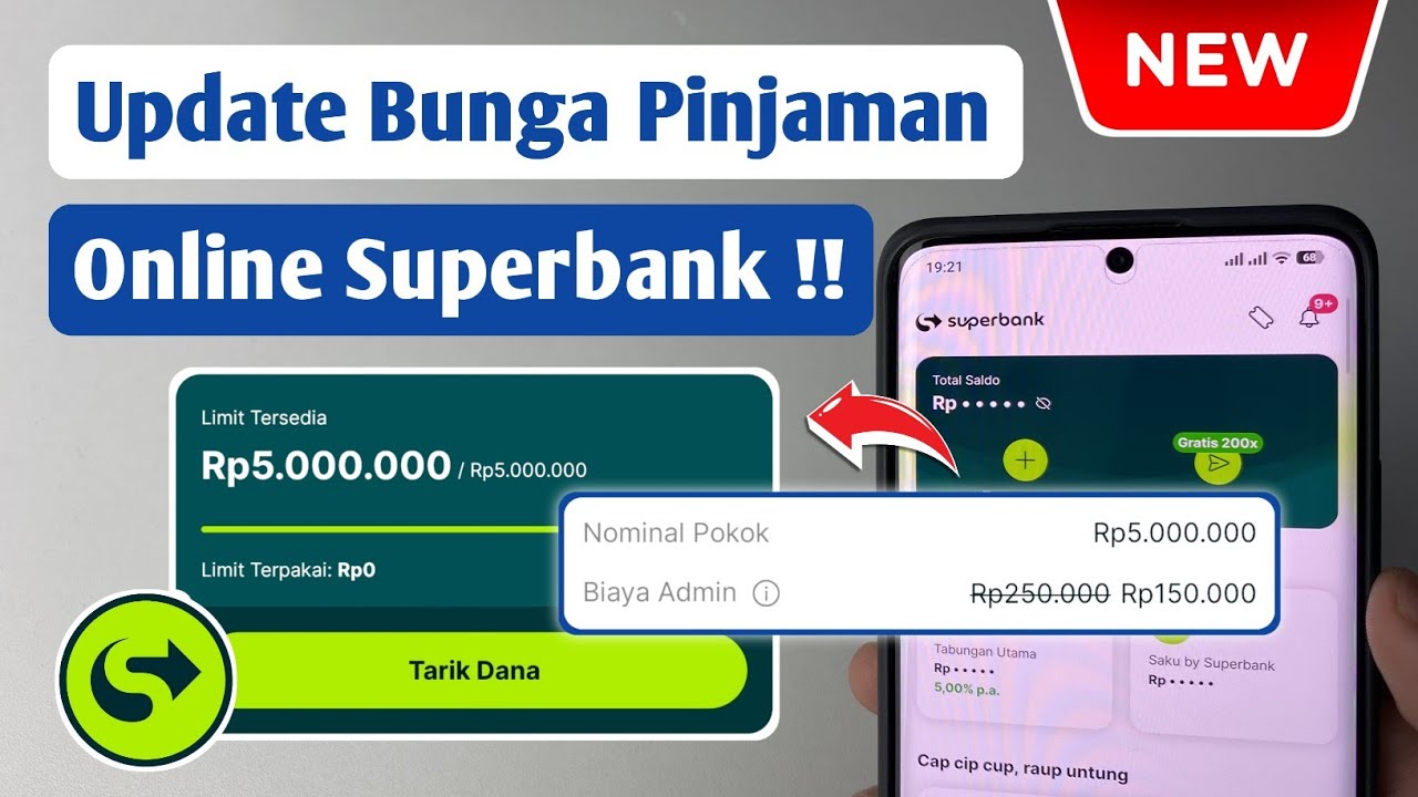 Superbank Online Loan Admin Fee & Interest 2026!!