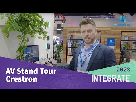 Integrate 2023 :: Crestron Stand Tour