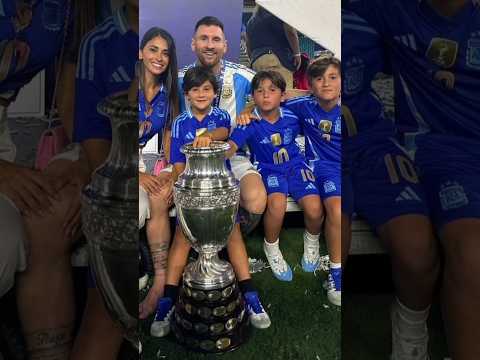 football goat with family ⚽🐐💞#messi #shortsfeed #antonellaroccuzzo #leomessi #football #shorts
