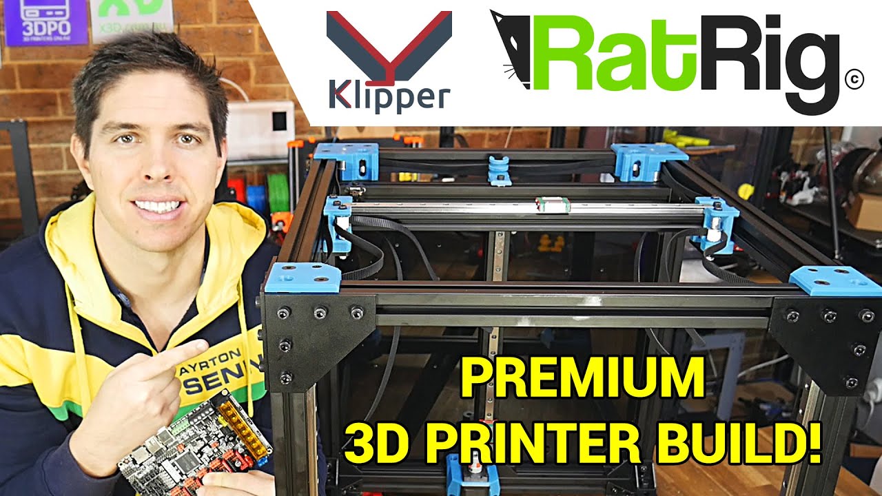 Rat Rig V-core 3 part 1 - Premium coreXY 3D printer community build