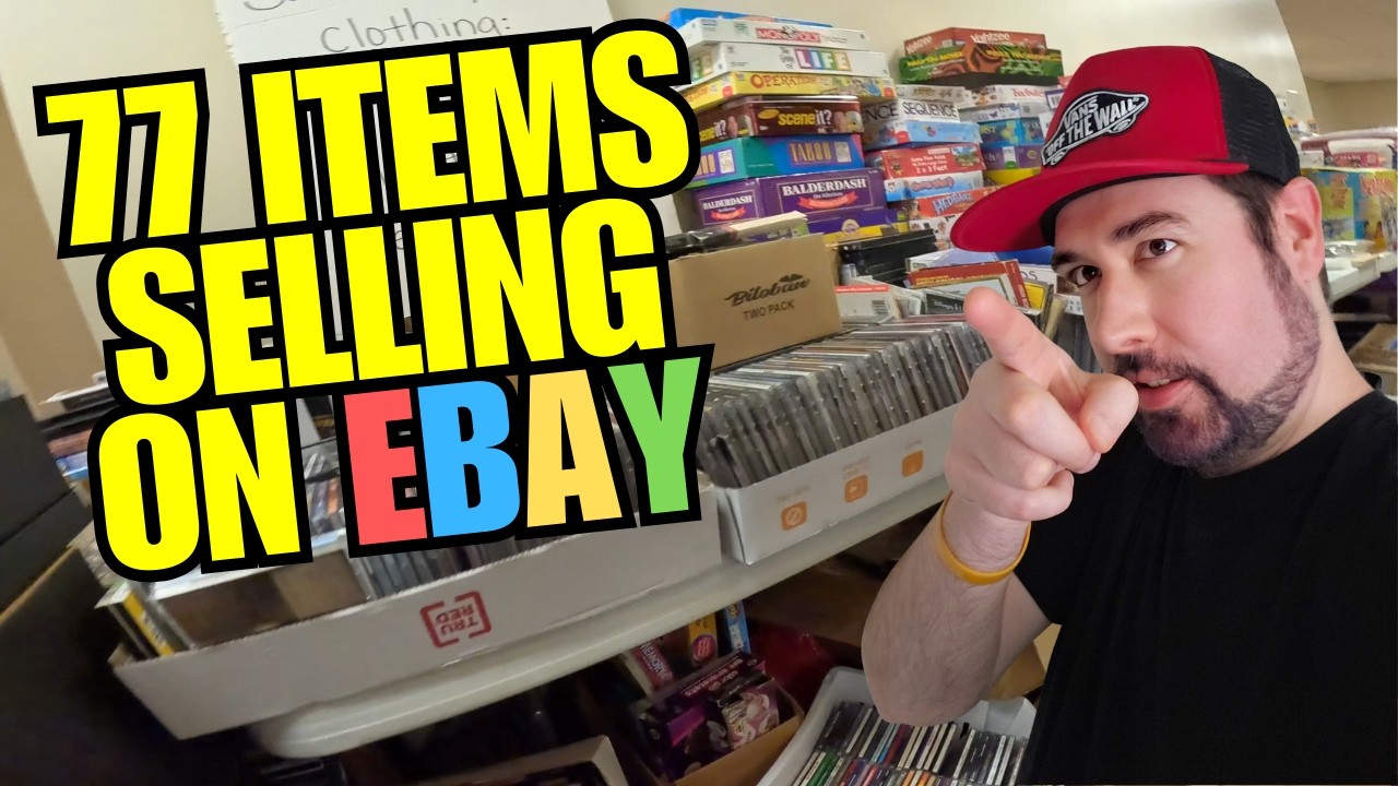 77 Items That Sell on EBAY and Bring In Consistent Money!