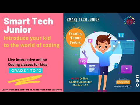Smart Tech Junior - Kids Online Coding Classes for Grade 1-12