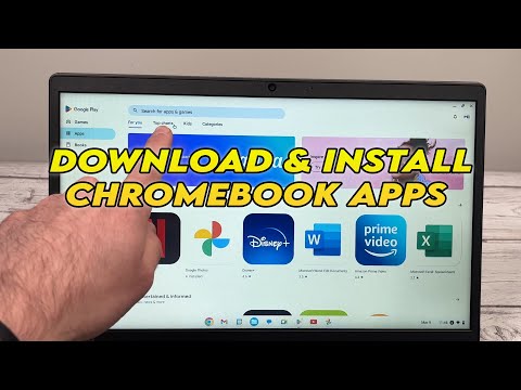 How to Download & Install Apps on a Chromebook Laptop