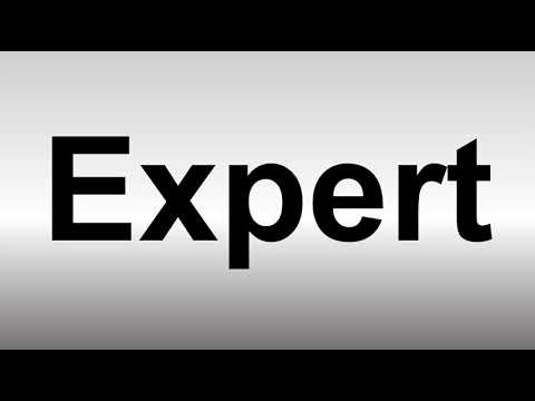 How to Pronounce Expert
