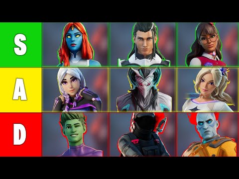 Ranking EVERY Fortnite Skin With A Transformative Built In Emote!