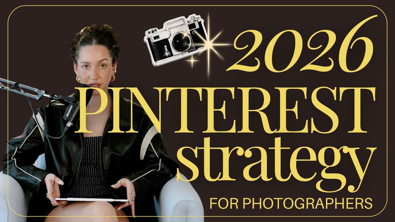 2026 Pinterest Strategy For Photographers | How To Grow & Get Bookings Through Pinterest
