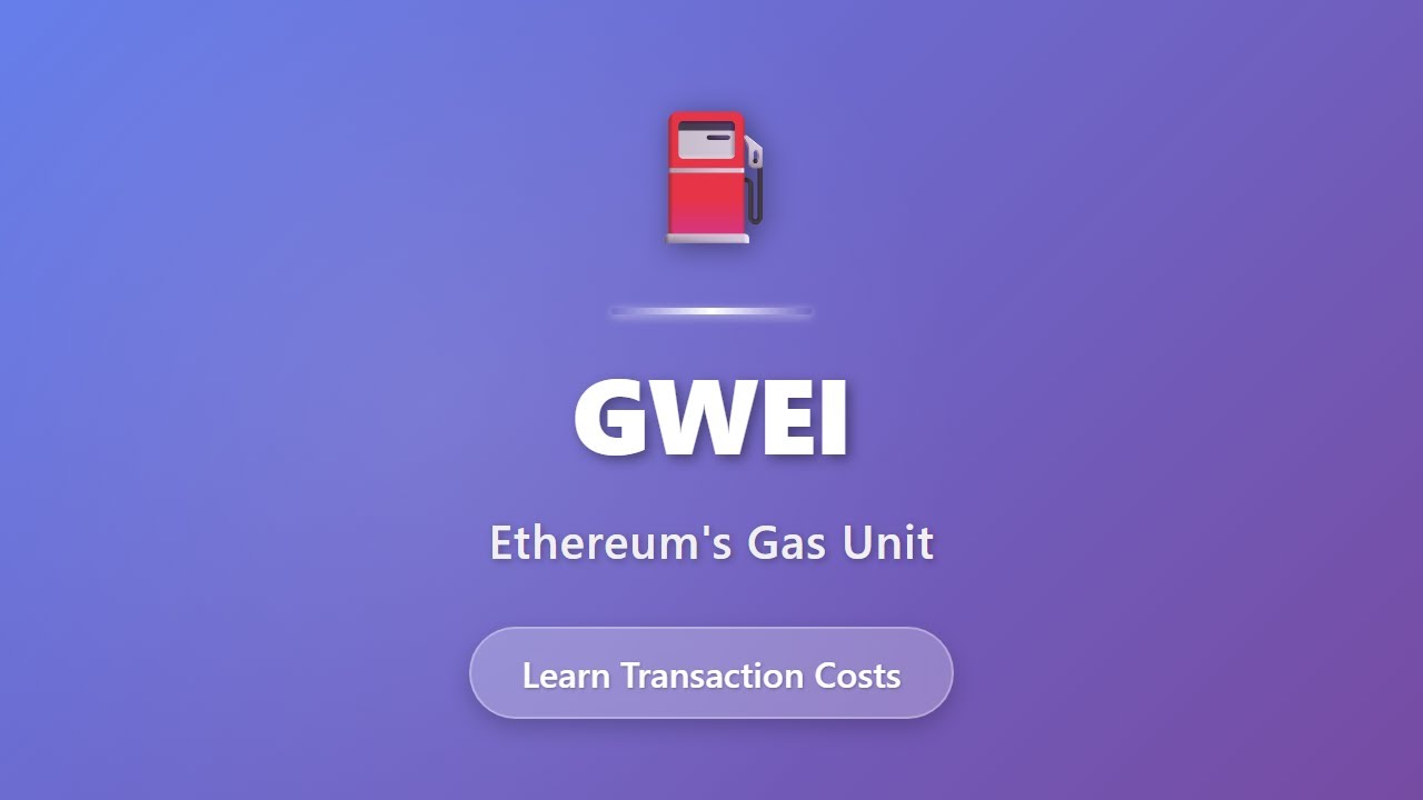 Gwei Explained: Calculate Ethereum Gas Fees & Transaction Costs