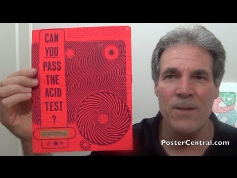 Acid Test Handbill 1966 Watts / Southern California by Wes Wilson ...