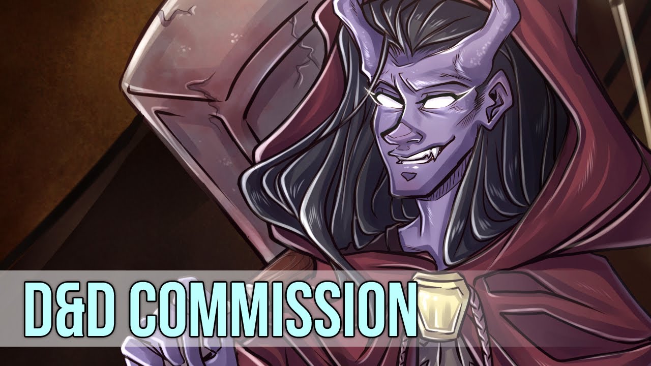 Drawing a D&D Commission