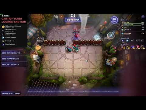 Steam Community :: Video :: Dota Underlords Puzzle: Cantrip Mana Lounge ...