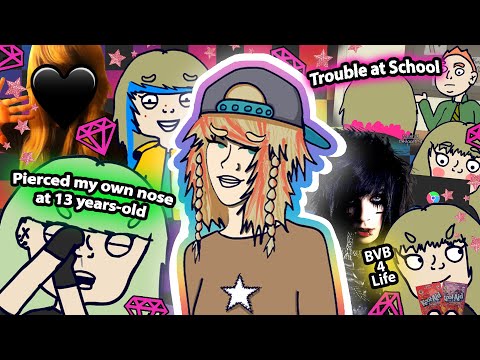 I was a "cringey" emo/scene kid