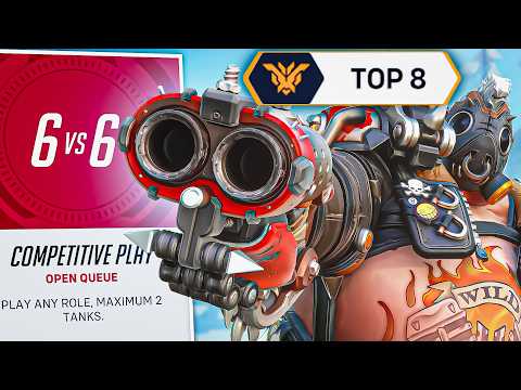 I GOT TOP 10 IN 6V6 COMPETITIVE! | Overwatch 2