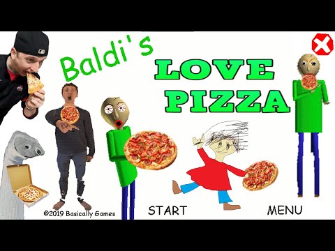 Steam Community :: Video :: BALDI TURNED INTO A PIZZA DERANGED LUNATIC ...