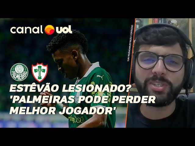 Estêvão lesionado? Palmeiras perderia o principal jogador, diz Lavieri