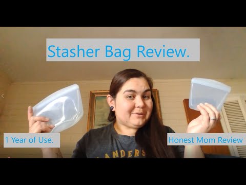 Stasher Bag 1 Year Later Review. My Stasher Bag Review. || Honest Mom Review.