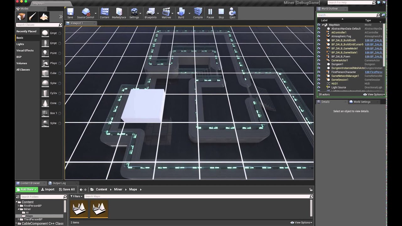 Dungeon Architect: Runtime Level Editor