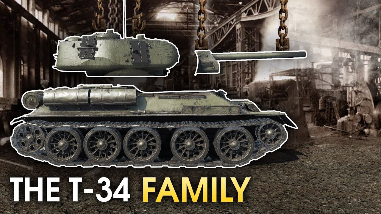 The T-34 Family / War Thunder