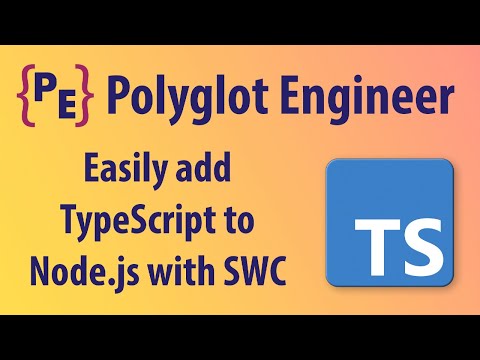 Add TypeScript to any Node.js app with SWC