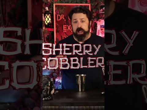 Oh Sherry! The Sherry Cobler #cocktail #shorts #recipe #fyp