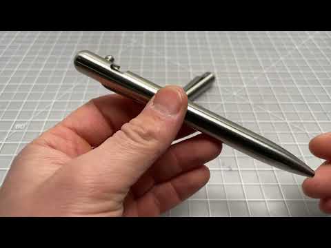 Bastion Titanium Bolt-Action Pen Review