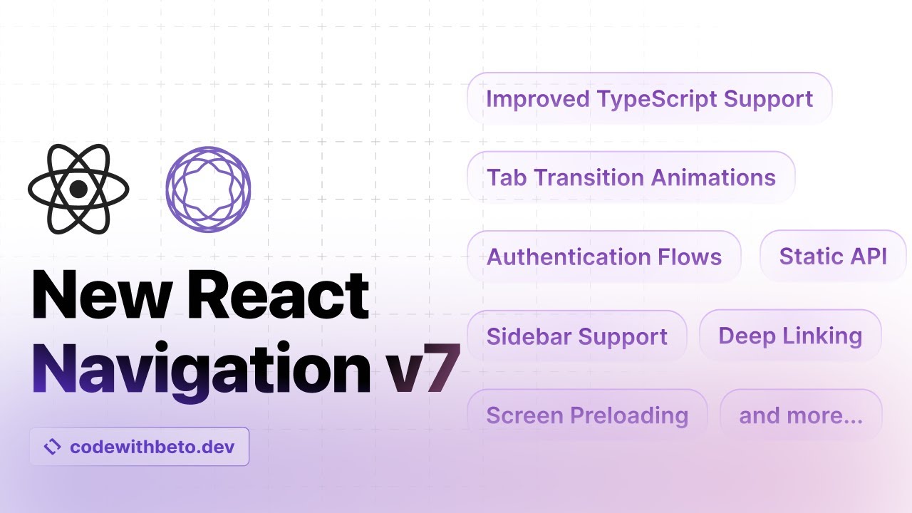 React Navigation v7: Static Routes, Auth Flows, Animations & More!