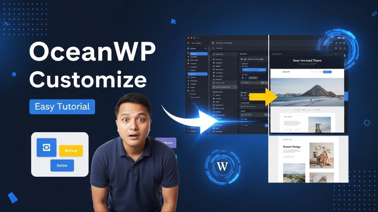 How to Customize OceanWP Theme in WordPress | OceanWP Theme Customization