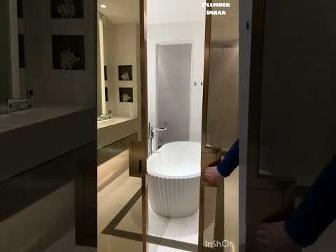 how to luxurious bathroom design with bathtub 🛀 #style #shorts #reels #plumber #kohler