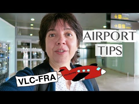 10 AIRPORT TIPS: LUFTHANSA FLIGHT VALENCIA (VLC) - FRANKFURT (FRA) (SPAIN TO GERMANY)