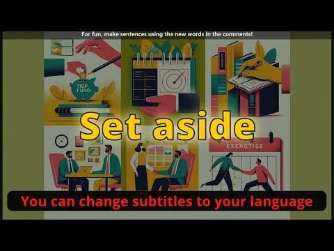 Set aside meaning with 5 examples