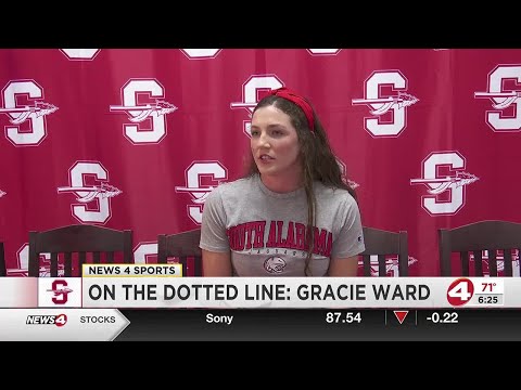 On the dotted line: Slocomb's Ward joining South Alabama on the diamond